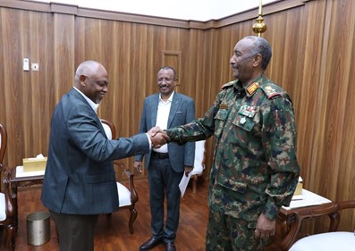 TSC President Commander-in-Chief of Armed Forces meets defectors from the terrorist Al-Dagalo ...