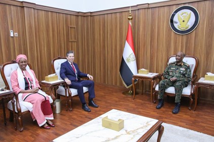 TSC President meets UN Under-Secretary-General for Humanitarian Affairs